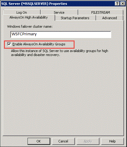 Steps for Adding SQL Server Alwayson Availability Groups to Existing Failover Clusters