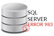 Methods to Fix Microsoft SQL Server Error 983