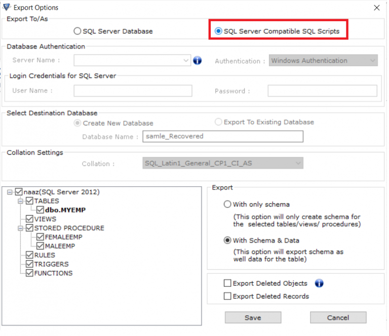 Best Solution to Export SQL Server Database to SQL File